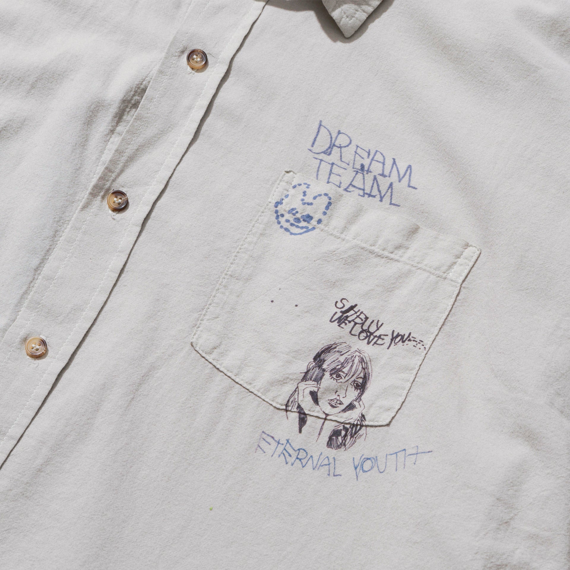 ETERNAL YOUTH OVERSIZED DRESS SHIRT - Paly Hollywood